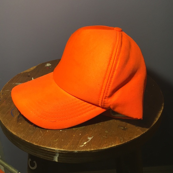 Winchester | Accessories | Winchester Orange Hunting Cap Puffy Trucker ...